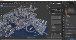 [Blender] [Maps Models Importer] Google Maps を利用して街の雛形を作る | ken26uのメモ